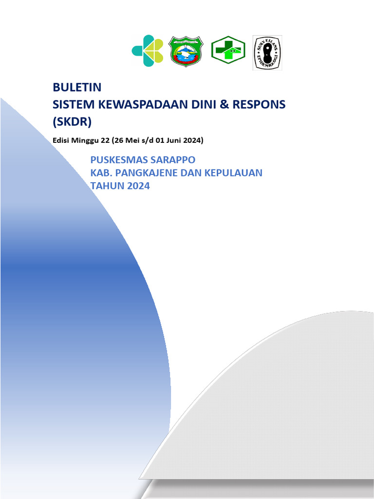 Buletin SKDR m22 2024 PKM Sarappo | PDF