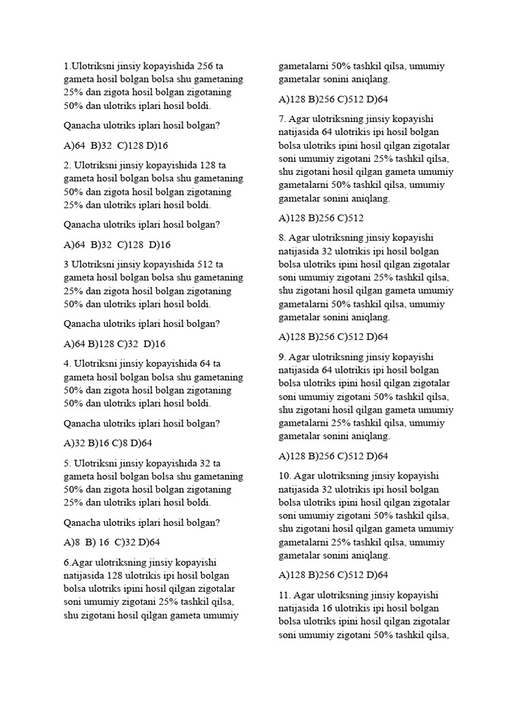 Ulotriks | PDF