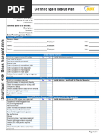 High Risk Work Rescue Plan Template | PDF | Emergency Management ...