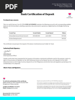 BPI Payroll Account Statement Sample | PDF | Debit Card | Banks