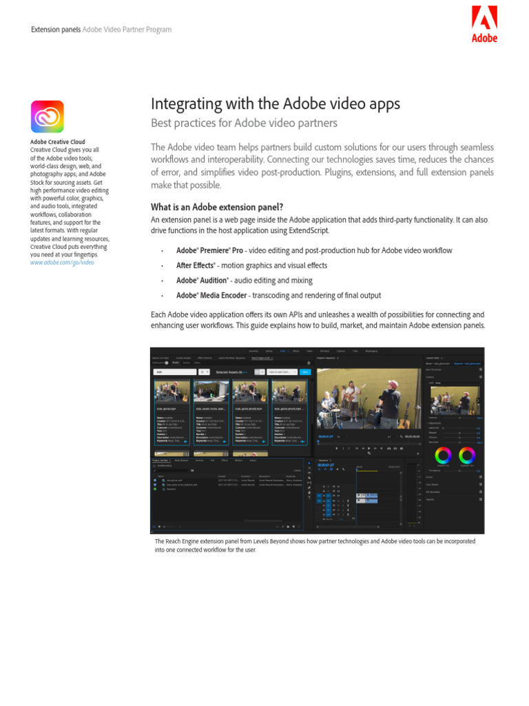 Adobe Extension Panel Development Guide | PDF | Mobile App | Cloud ...