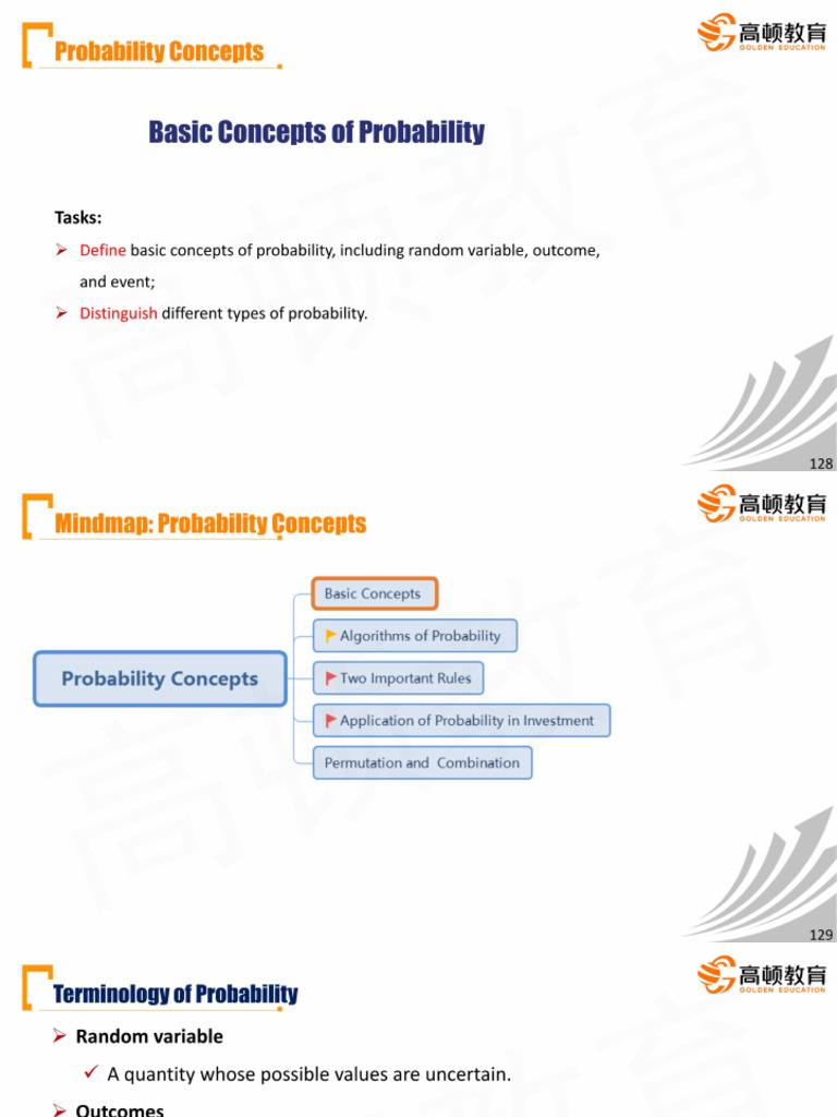 L1-Ch01 Quantitative Methods-M03 Probability Concepts | Download Free PDF | Probability Theory ...