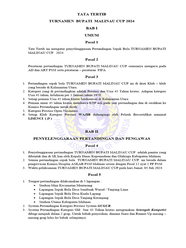 Tatib BMC 2024 | PDF