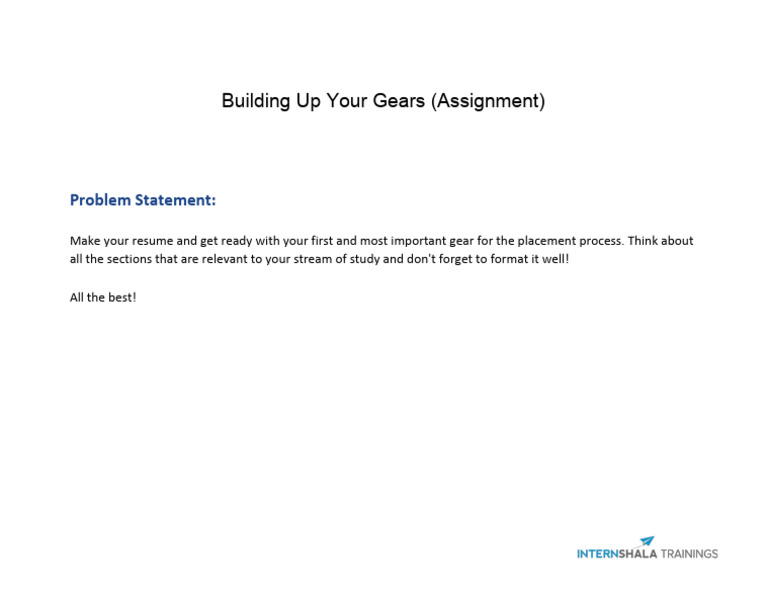 Assignment - Module 2 | PDF | Career & Growth | Art