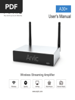 EVERSOLO DMP A8 User Manual v1.0 | PDF | Digital Audio | Hdmi