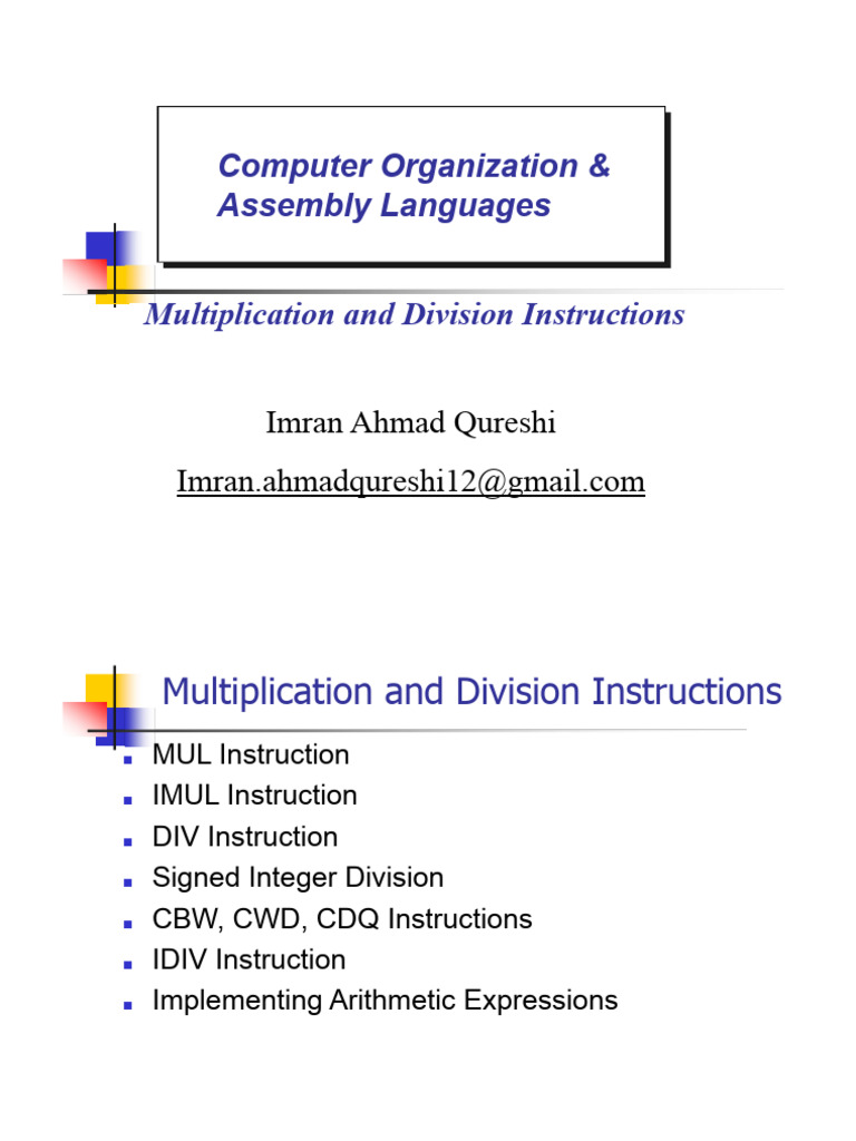 Lecture - 13 | PDF | Integer (Computer Science) | Division (Mathematics)