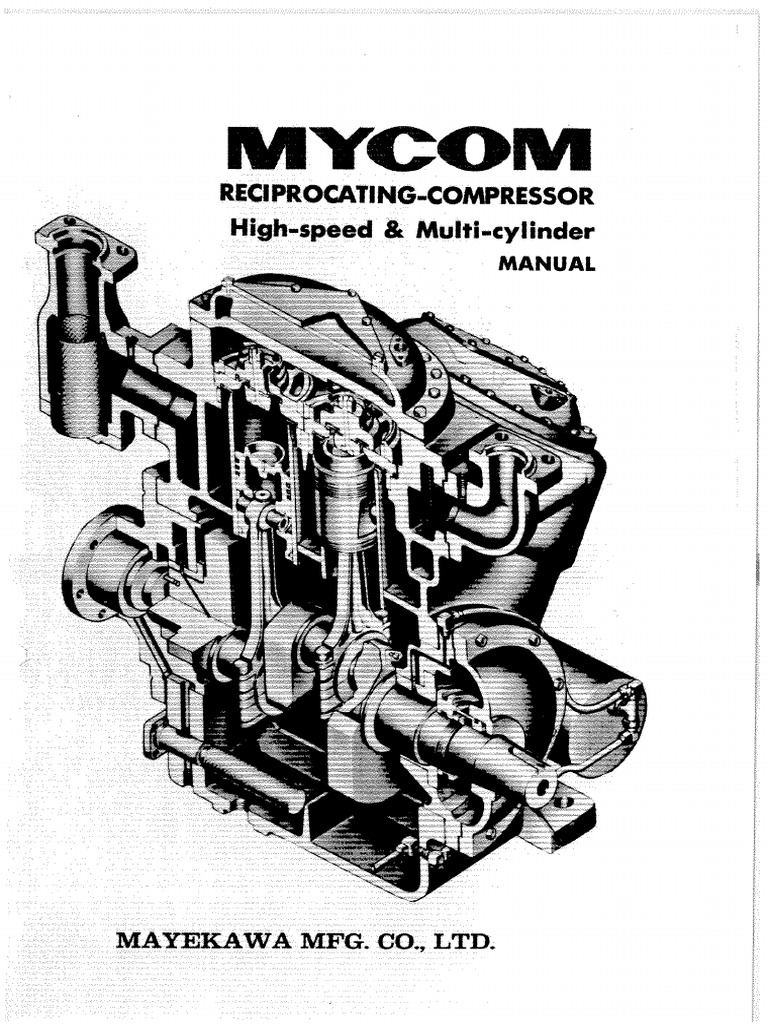 Manuel Compresseurs À Piston MYCOM | PDF