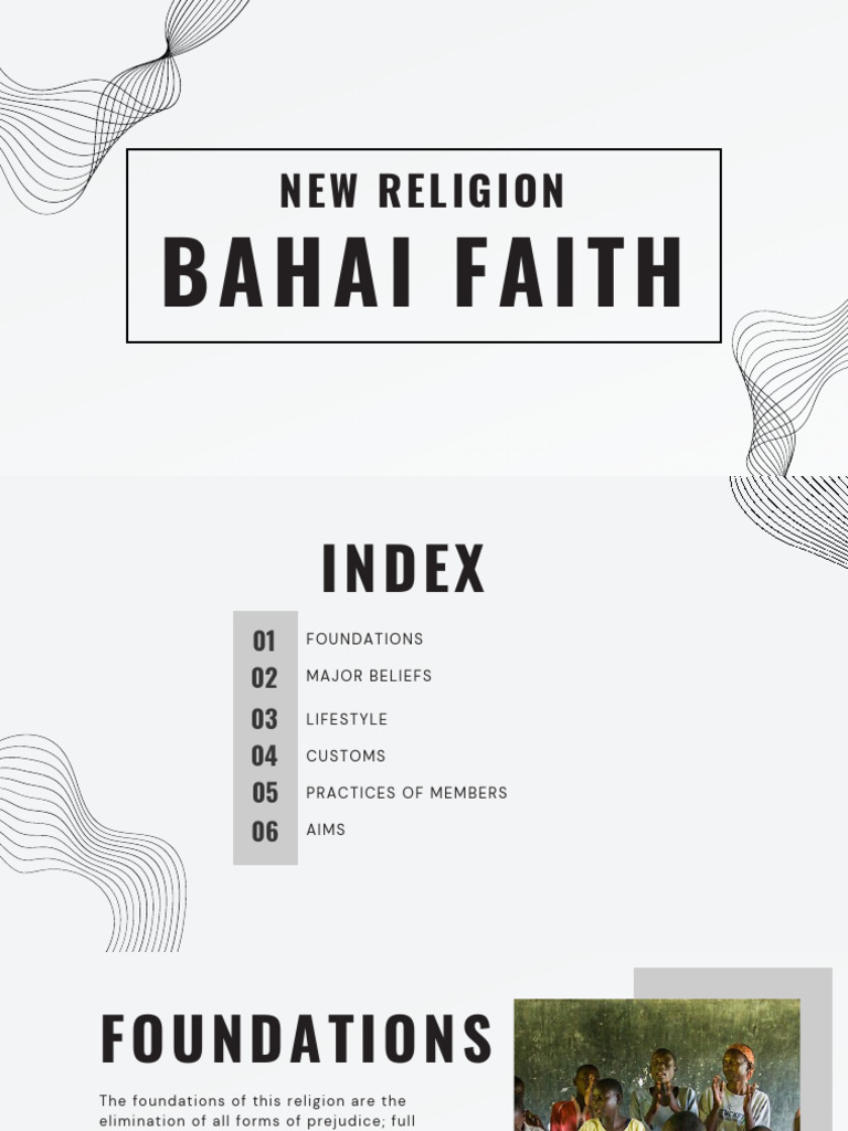 Bahai Faith | PDF | Faith | Religious Belief And Doctrine
