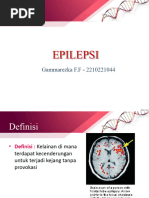 Anamnesis Epilepsi Kode Icd X: G40.9: Bagian Neuro Fakultas Kedokteran Universitas Pattimura | PDF