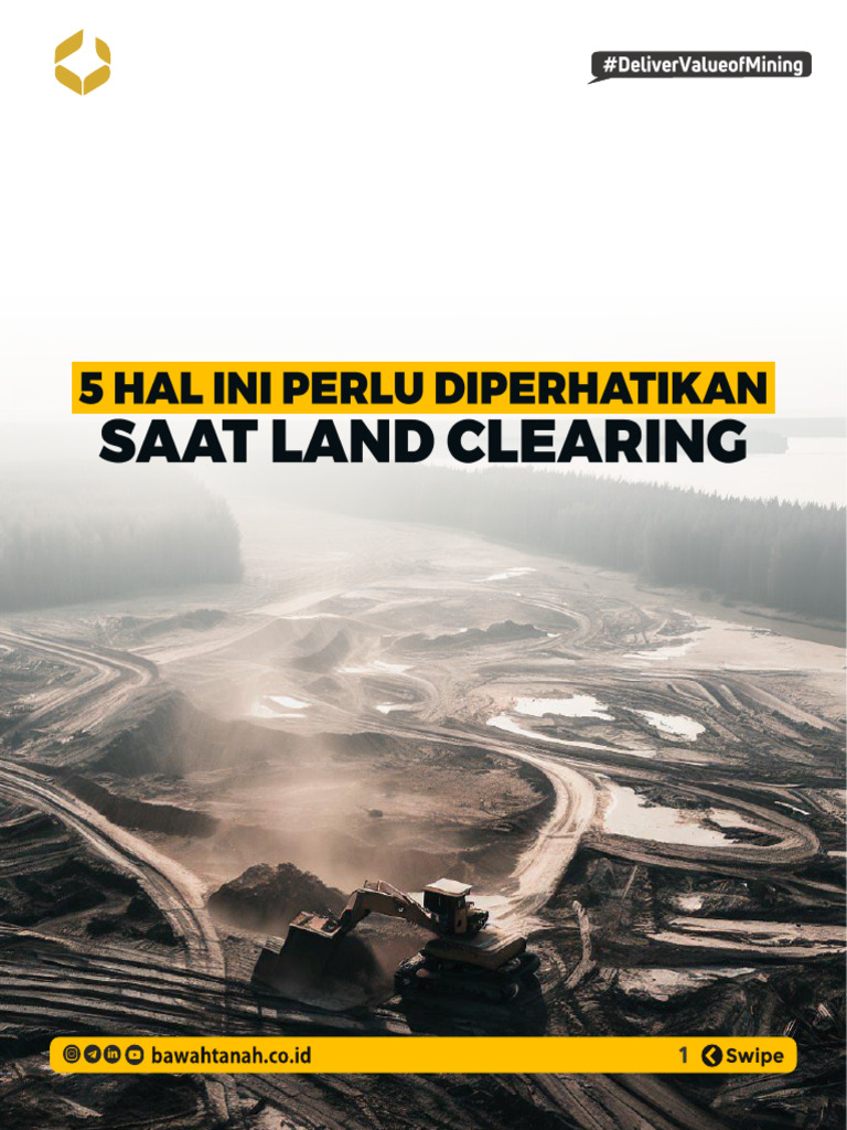 Land Clearing Tambang | PDF