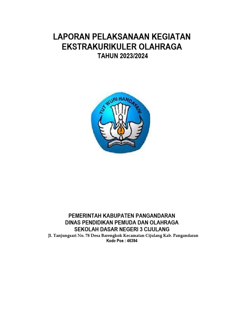Lap Ekskul Pjok | PDF