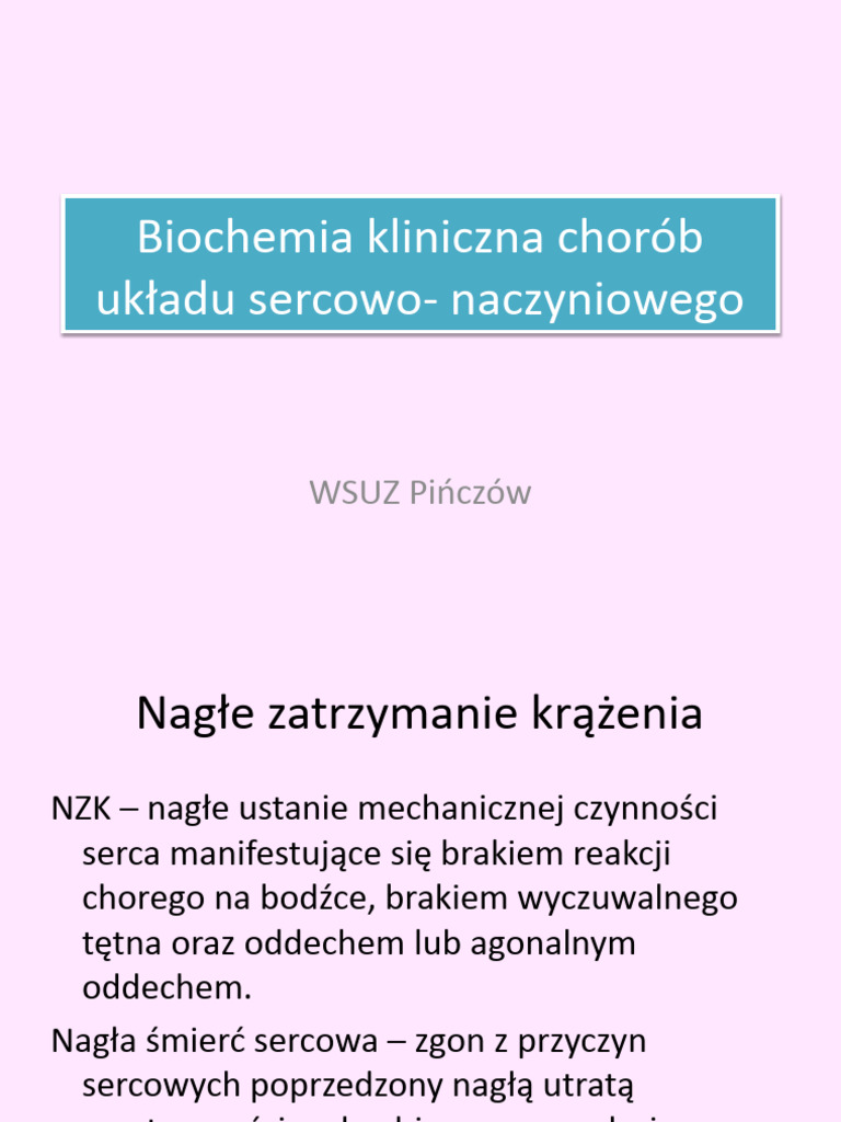 Choroby Układu Krążenia-1 | PDF