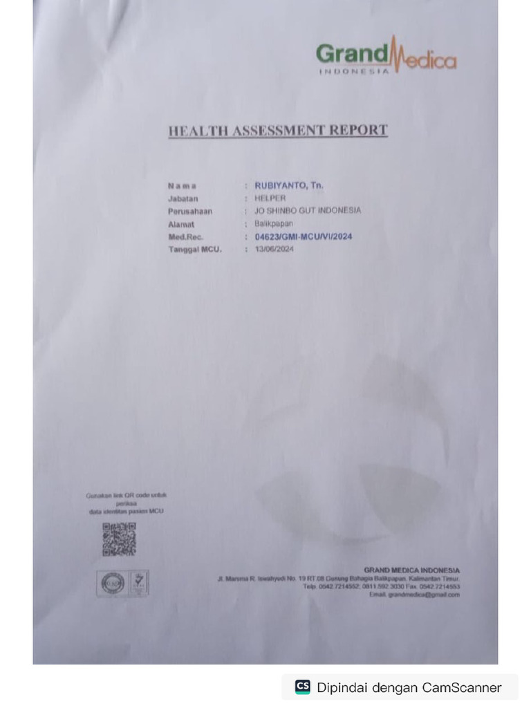 Medical Check Up | PDF