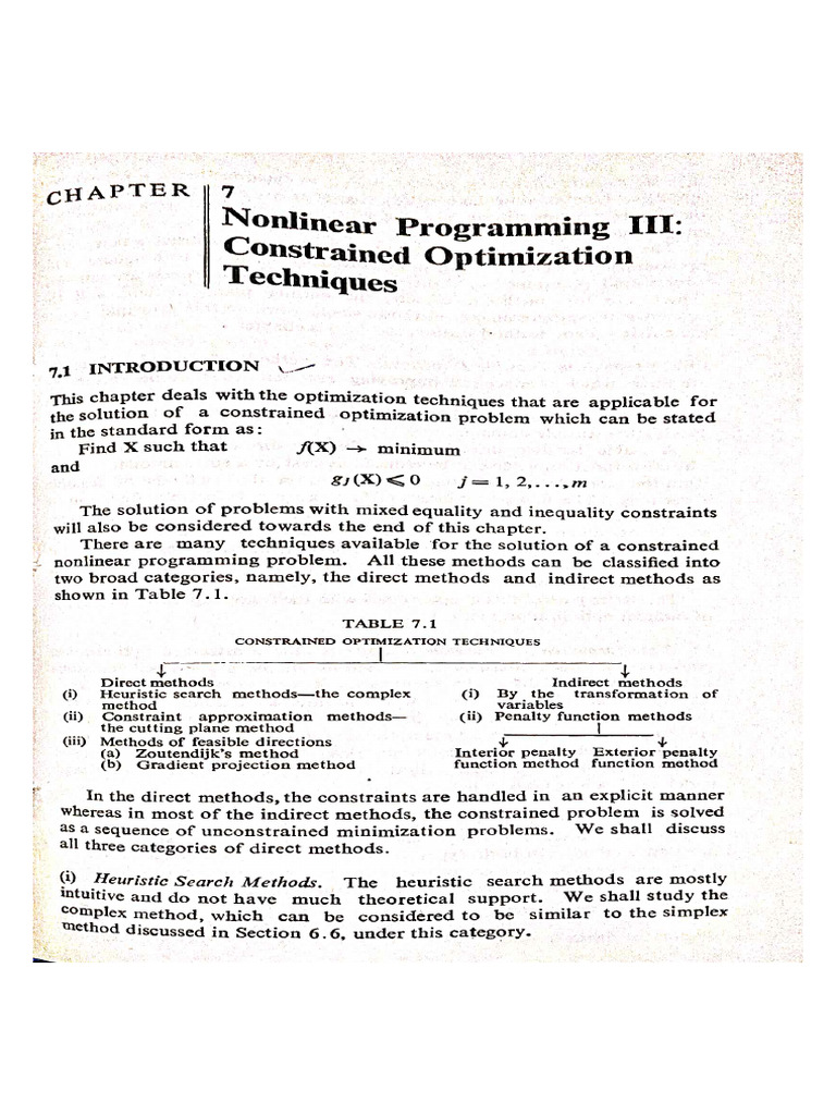 Direct Methods and Indirect Methods | PDF