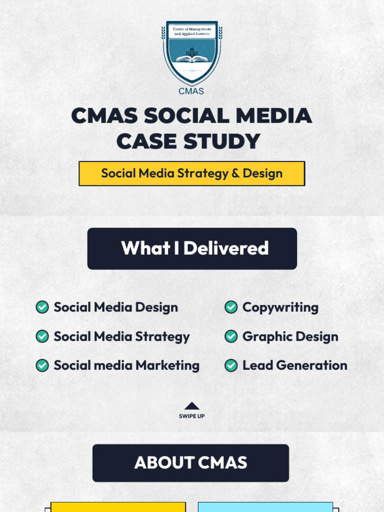 CMAS Social Media Strategy & Design | Download Free PDF | Popular Culture & Media Studies ...