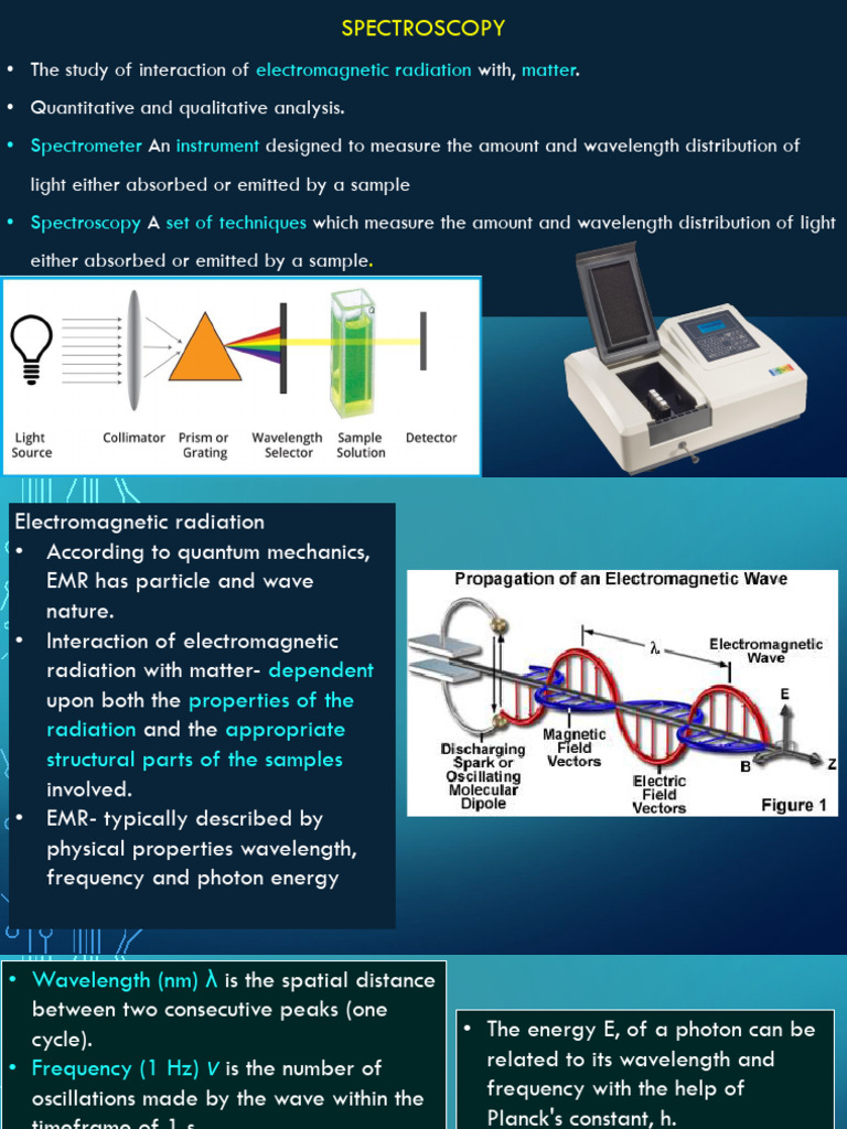4.Copy of Spectroscopy - final | PDF | Electromagnetic Radiation ...