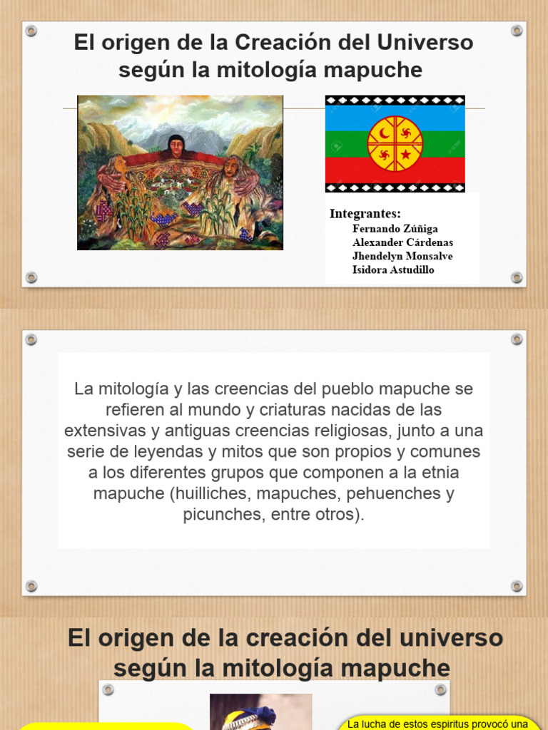 La Creacion Del Universo Segun La Mitologia Mapuche | PDF | Creencia religiosa y doctrina