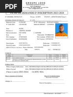 Formulaire IMM 5406 - Informations Familiales | PDF