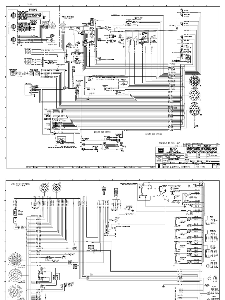 RT700 Schematics Electric 2 | PDF