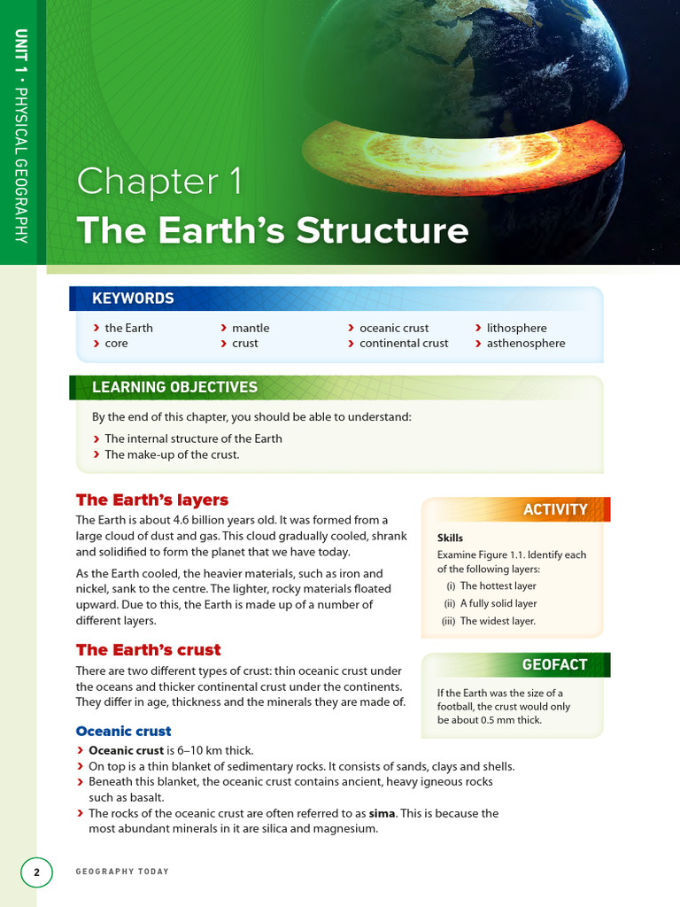Geo Today Sample Pages Compressed | PDF | Crust (Geology) | Plate Tectonics