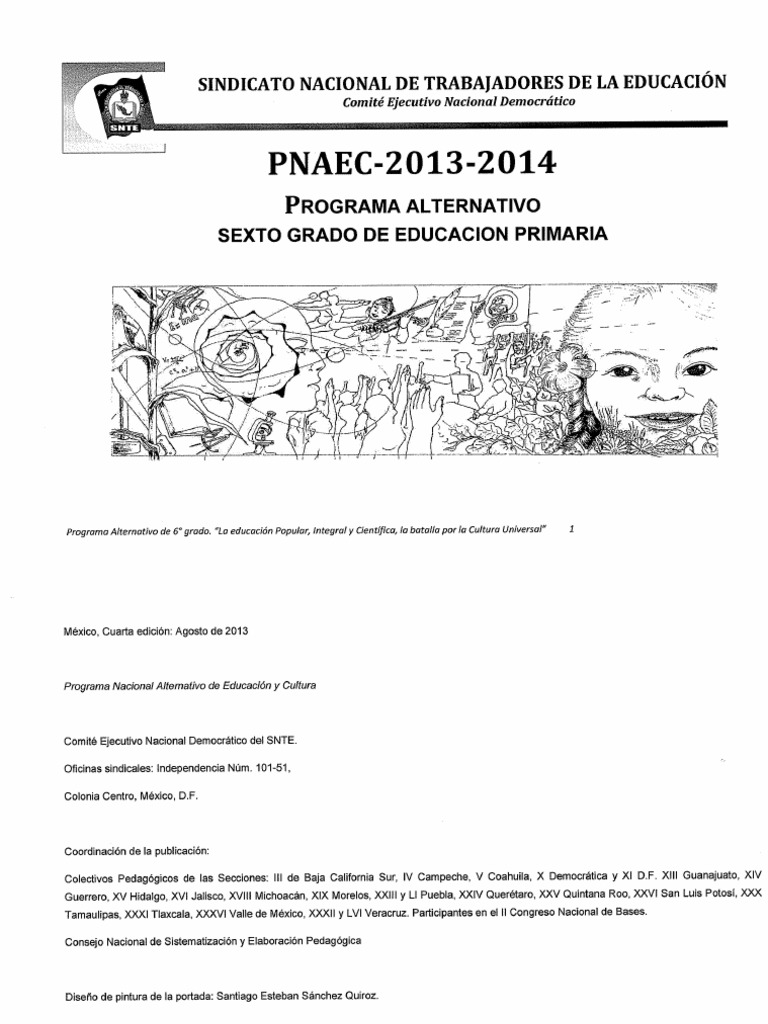 Sexto Primaria Programa | PDF