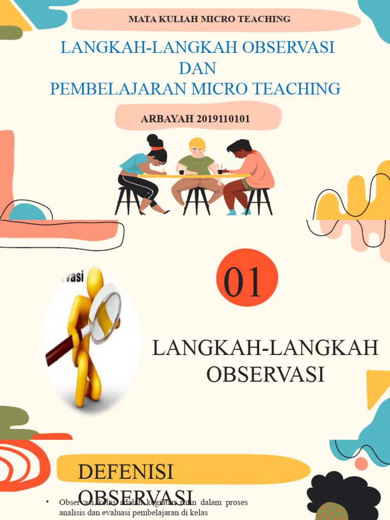 Arbayah PPT Observasi Dan Micro Teaching | PDF