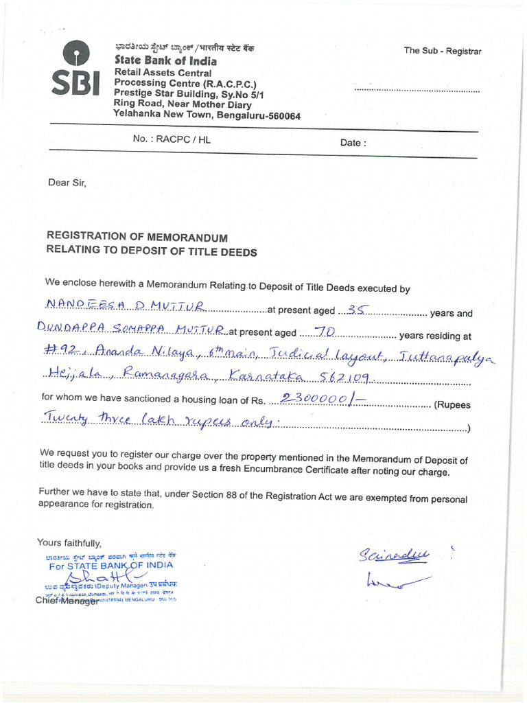 Sbi Modt Document | PDF