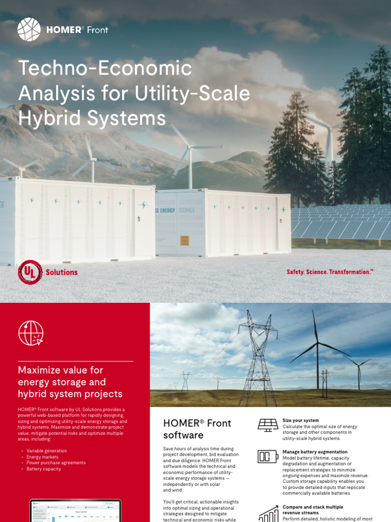 Homer 1 | PDF | Energy Storage | Hybrid Vehicle