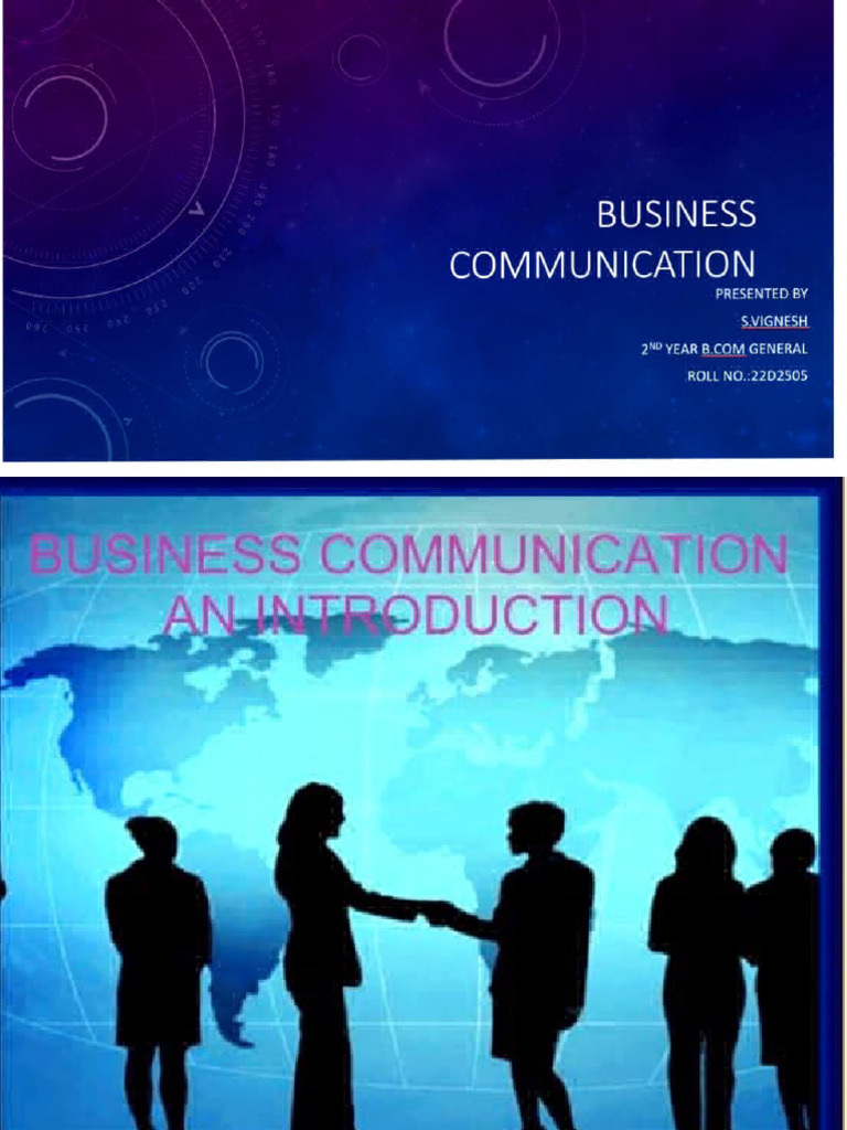 Business Communication | PDF | Science & Mathematics
