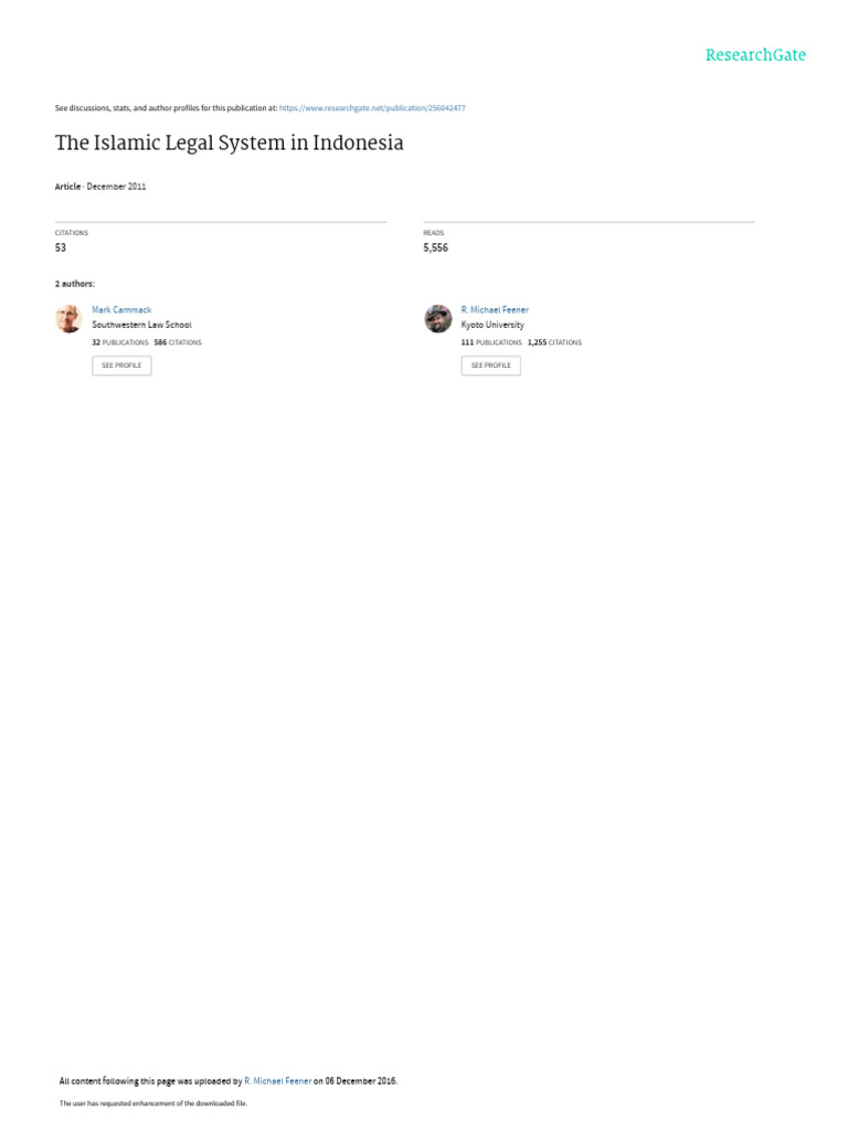 The Islamic Legal System | PDF | Judiciaries | Sharia