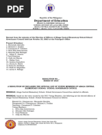 DepEd Order 26, S. 2022 - SGC 2022 | PDF