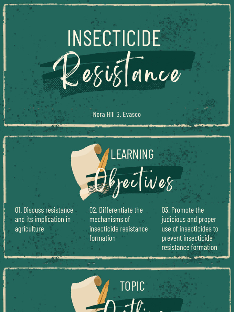 Viii. Insecticide Resistance | PDF