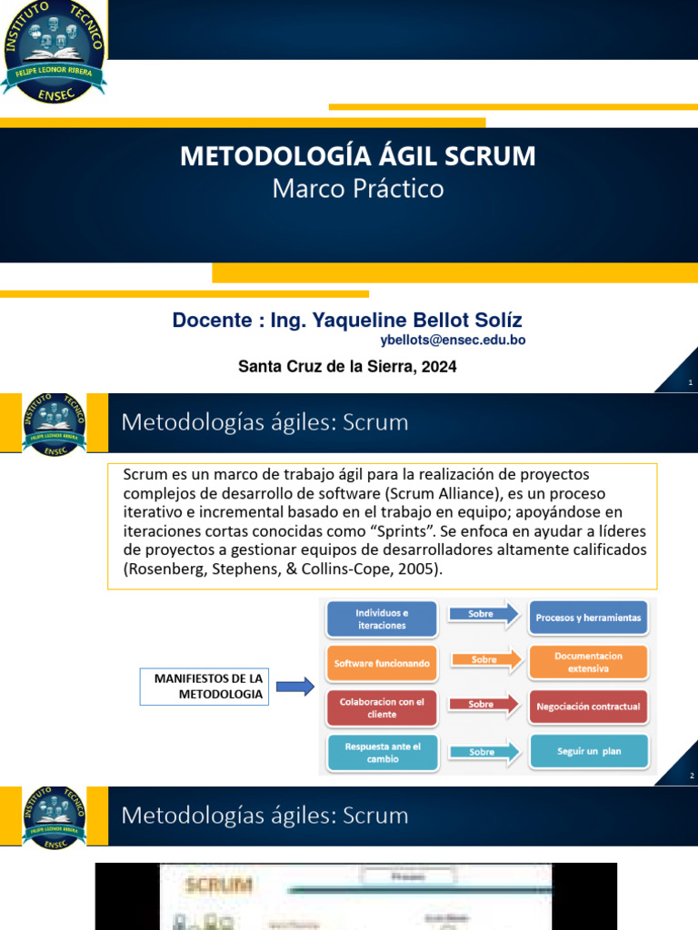 Metodologia Agil Scrum | PDF | Scrum (desarrollo de software) | Software