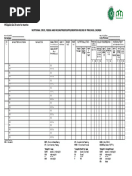BNS Form No. 1A Family Profile | PDF | Food Industry | Foods