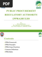PPRA Rules | PDF | Procurement | Treaty