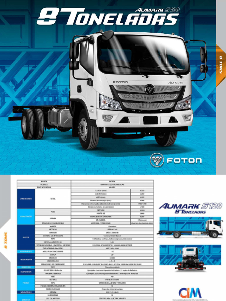 FT 8TON FOTON Compressed | PDF