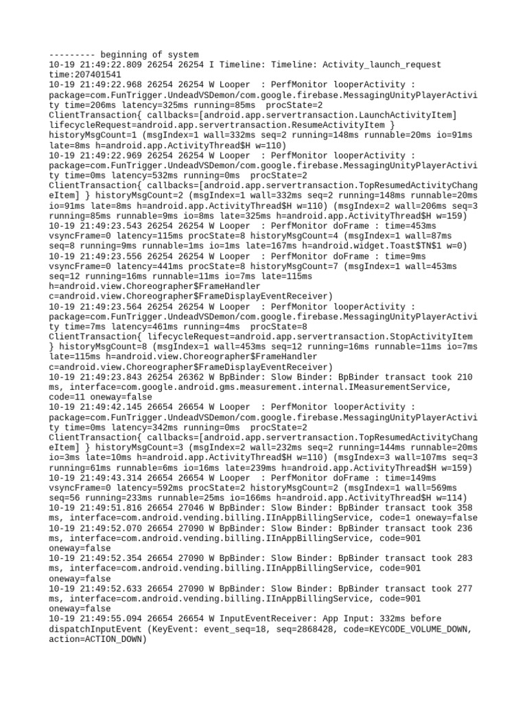 Mod menu log - com.FunTrigger.UndeadVSDemon | PDF | Information And Communications Technology ...