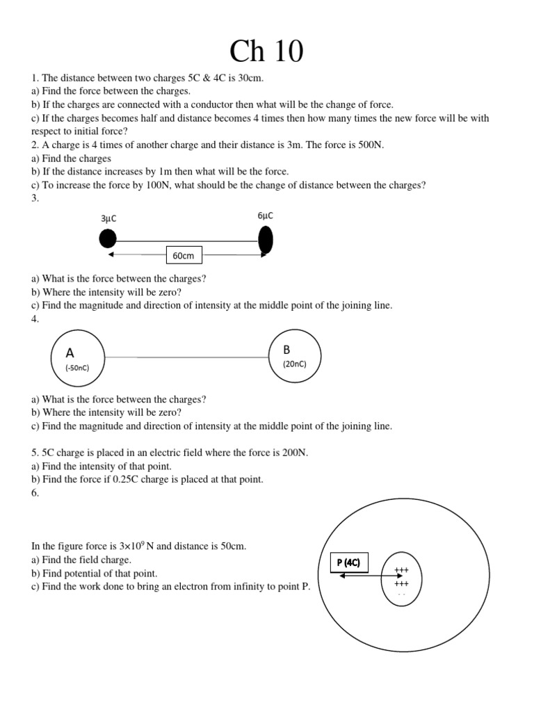 CH 10 | PDF | Capacitance | Electric Field