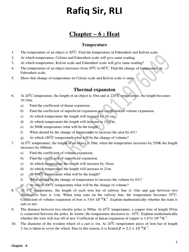heat | Download Free PDF | Temperature | Fahrenheit