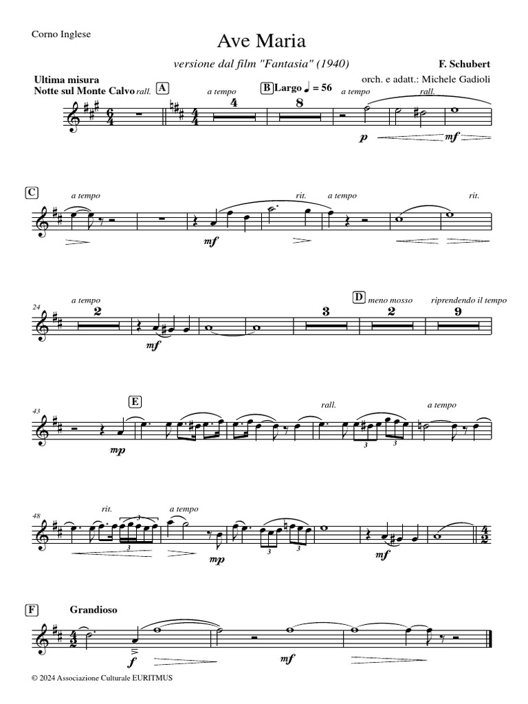 06 - AVE - Corno Inglese | PDF