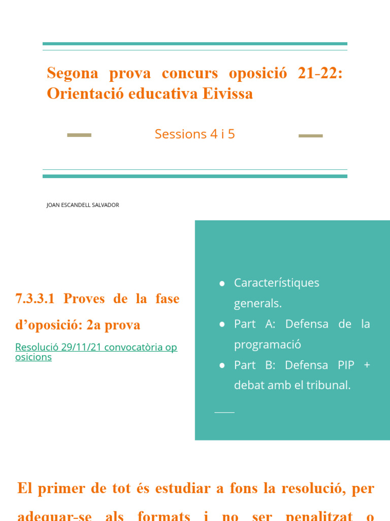 Sessions 4 I 5 | PDF