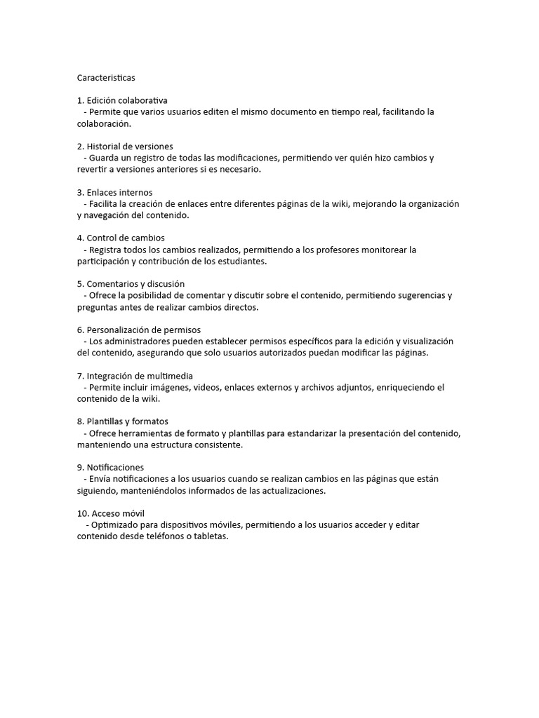 Caracter I Sticas | PDF