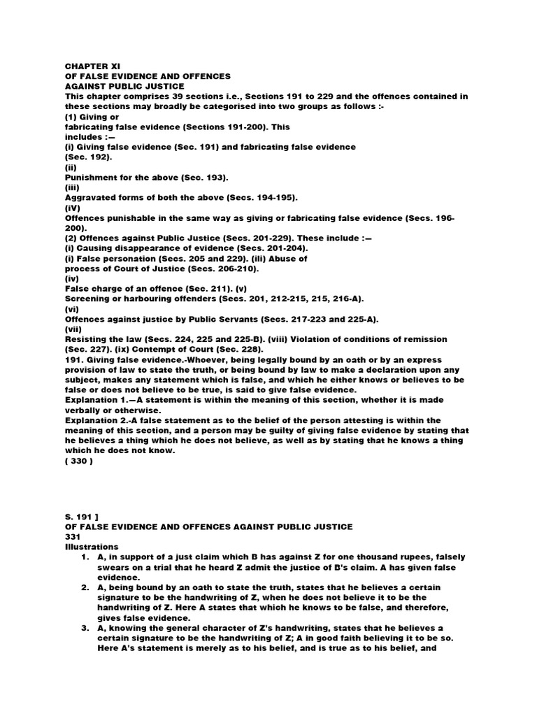 Assignment - IPC 1 | Download Free PDF | Perjury | Affidavit