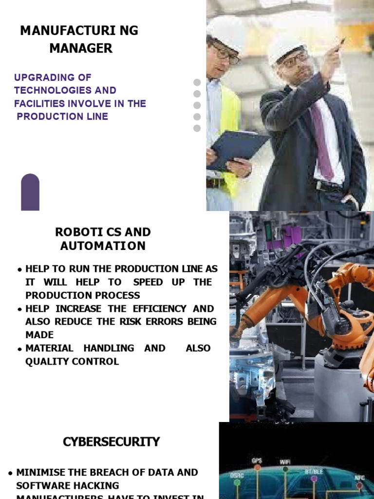 Manufacturing Manager | PDF