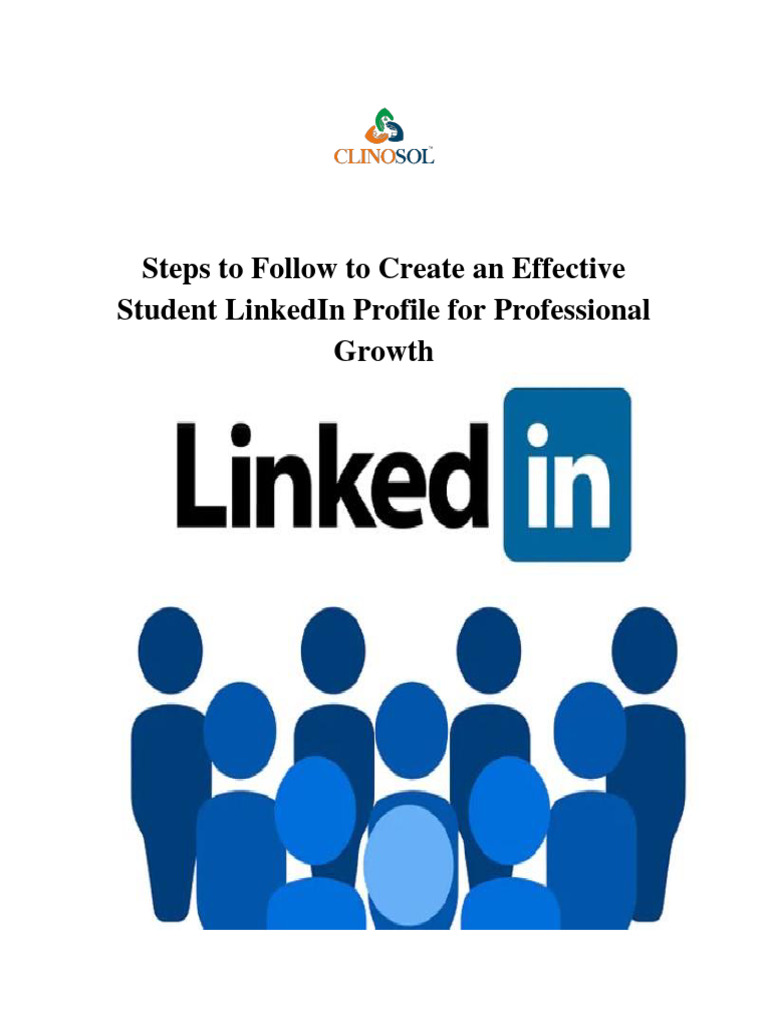 Ways to Create and Display an Effective LinkedIn Profile_User Manual_CSRPL | PDF | Linked In ...