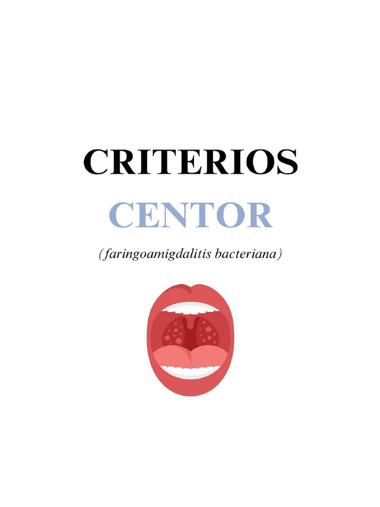 criterios de centor | PDF