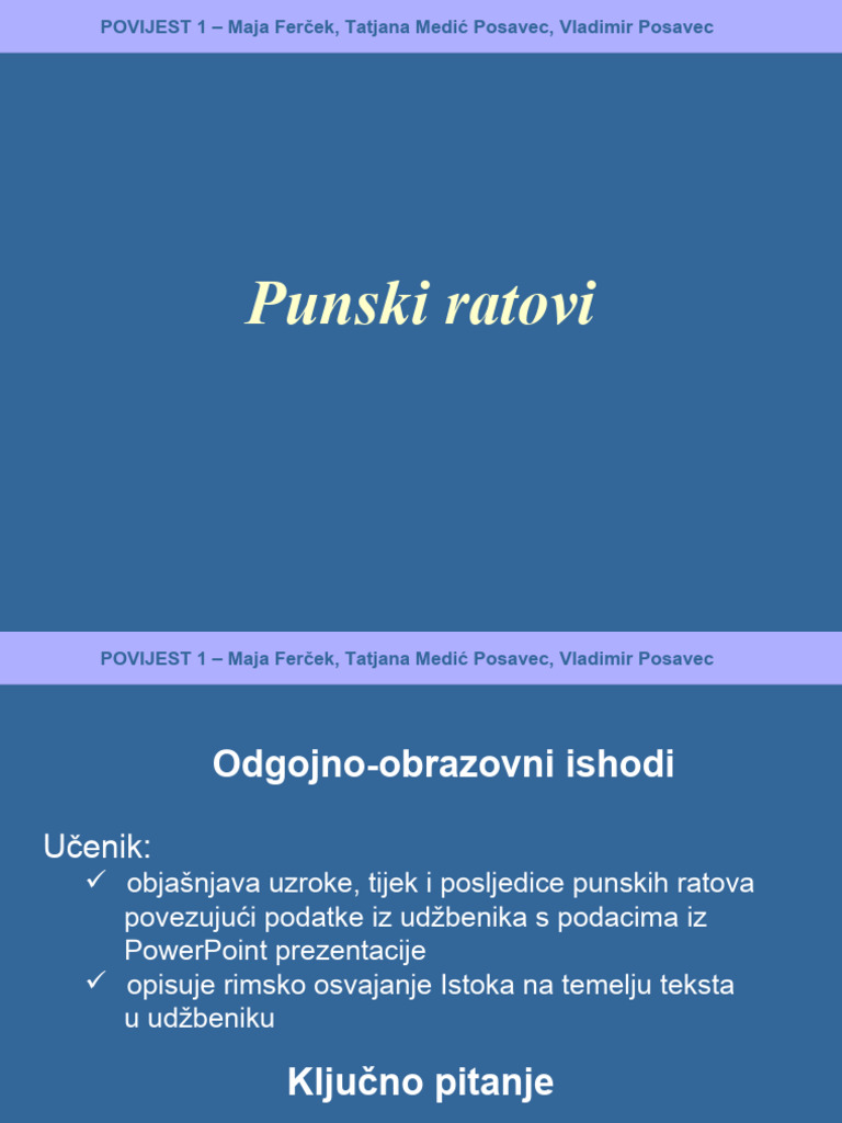 Punski Ratovi | PDF