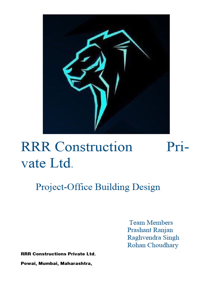 Structural Design Report for Office Building | PDF | Art