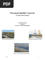 Pavement Quality Concrete (PQC) | PDF | Quality Assurance ...
