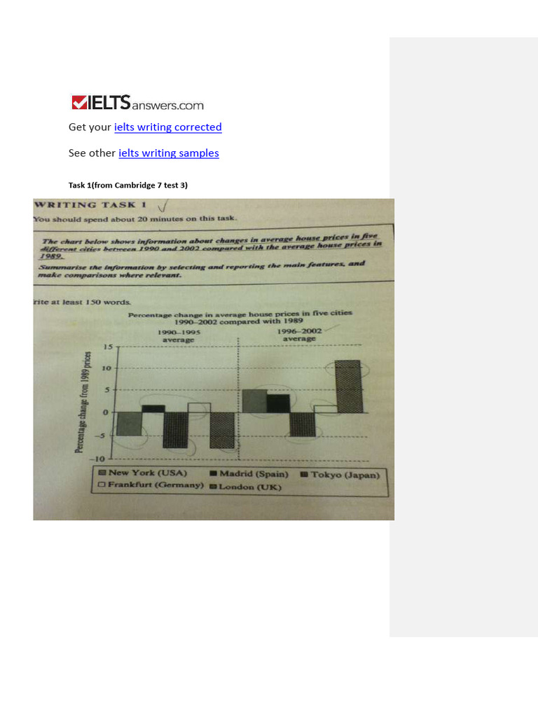 Ielts Reports Building Prices | PDF | International English Language ...
